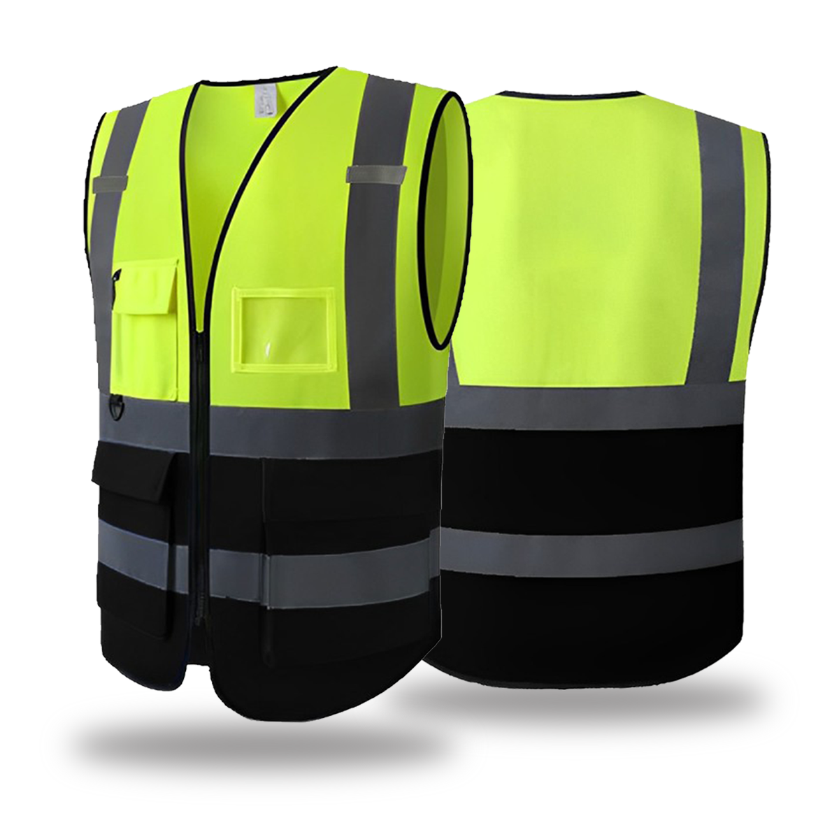 Free Custom Logo Safety Vest with Any Design - Personalize Hi Vis Vest ...