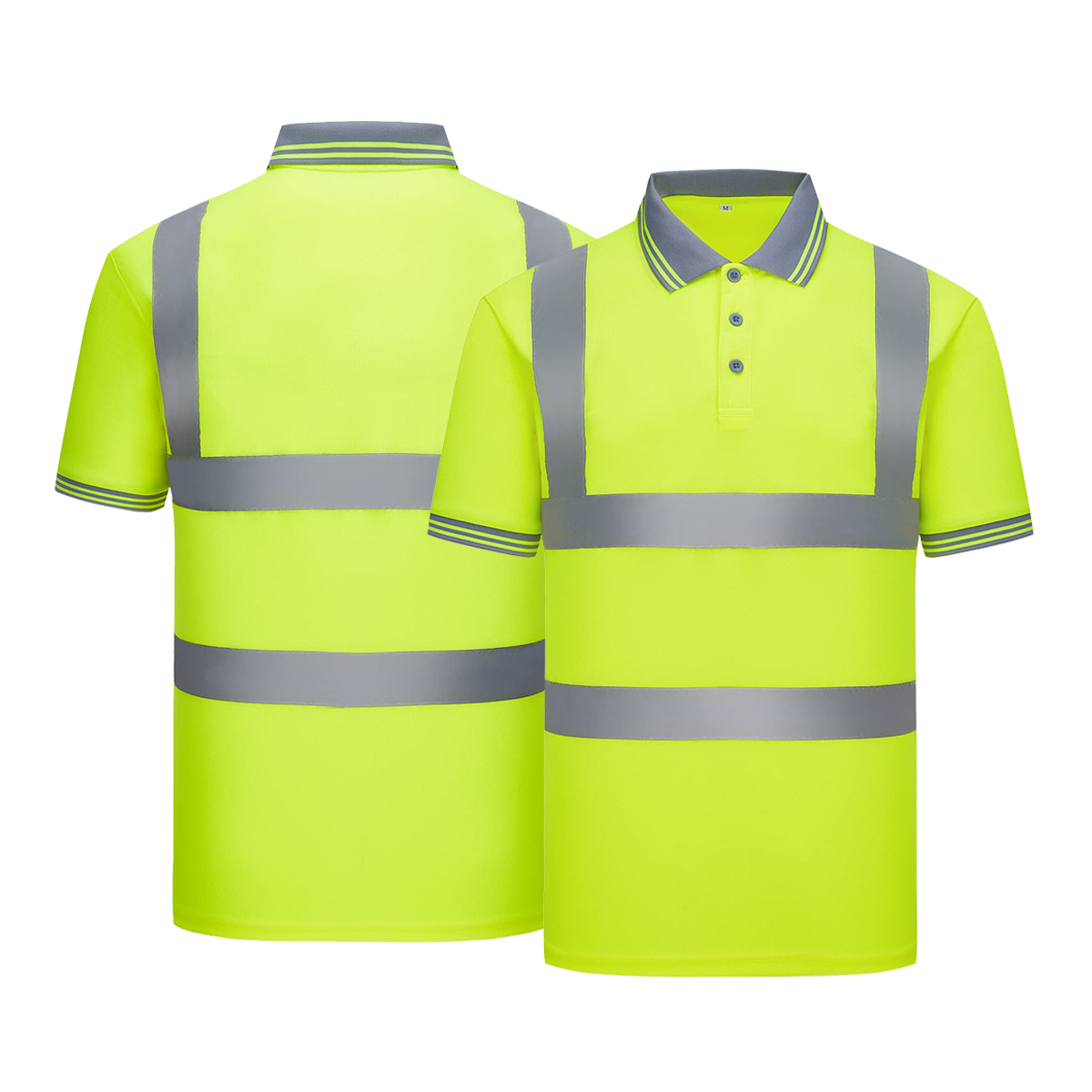Custom LOGO Safety POLO Shirt Short Personalized Class 2 Hi VIs Shirt ...