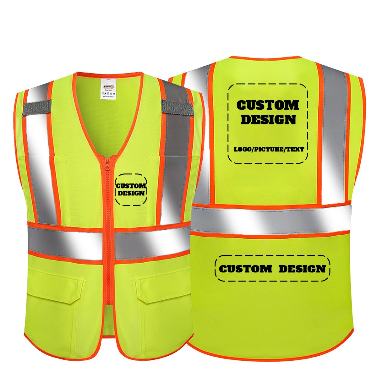 Custom Safety Vests with Logo Free Online – Safetyin